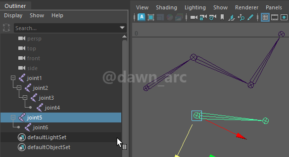 [Maya]Rigging 01 - Joint